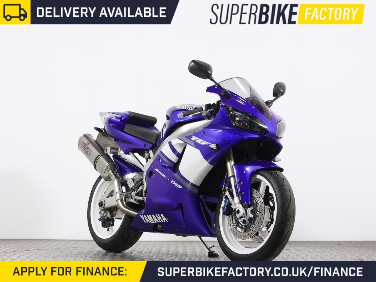 2003 YAMAHA R1 BLUE with 18761 miles - Used Motorbikes Dealer: Cheshire ...