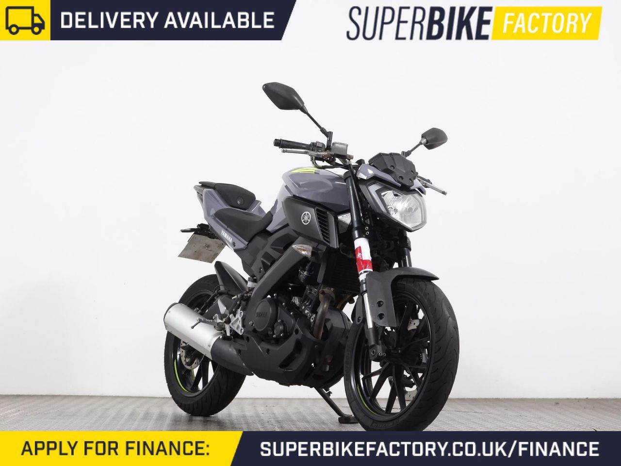 2016 YAMAHA MT-125 GREY with 9055 miles - Used Motorbikes Dealer ...