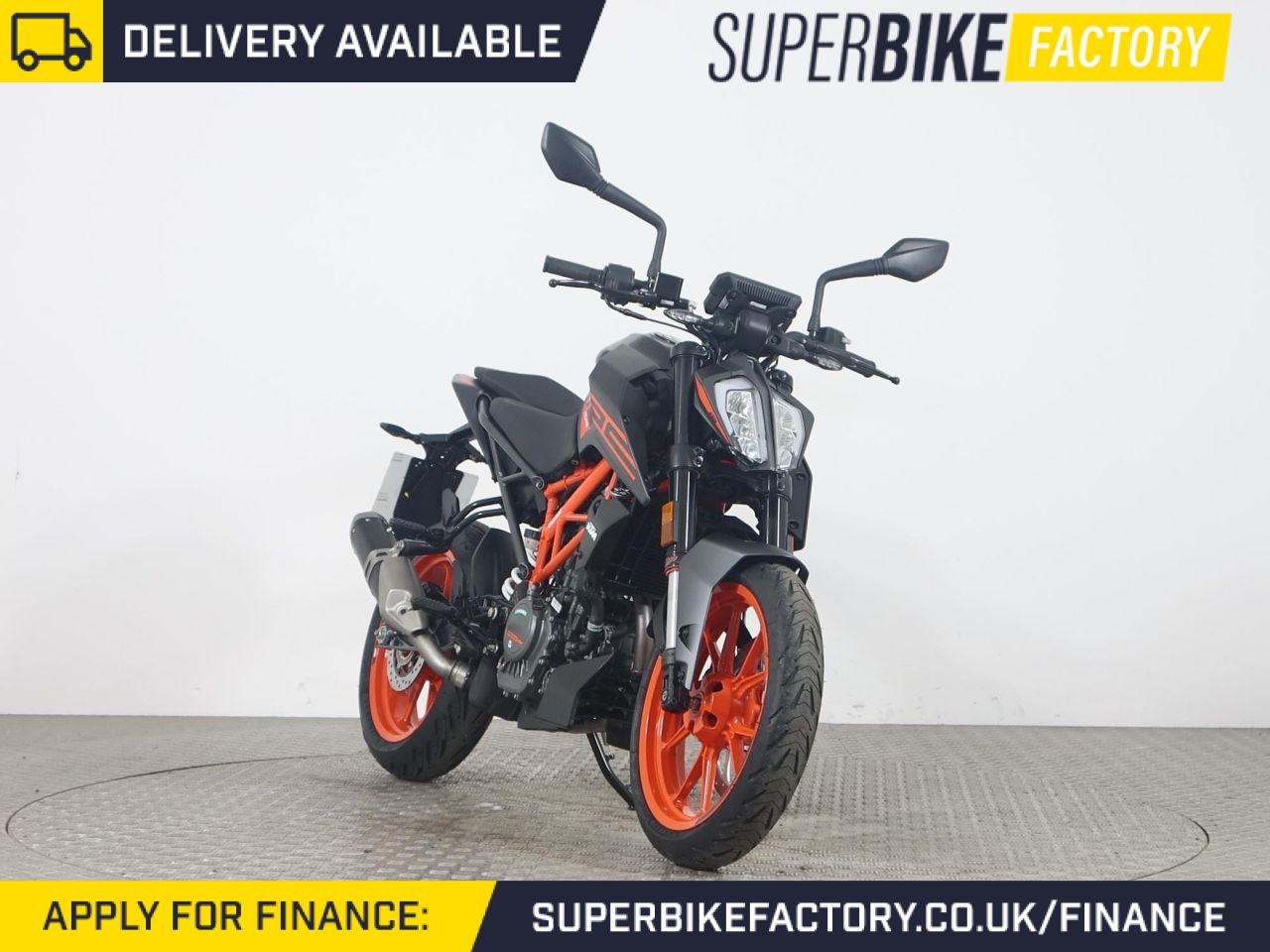 2021 KTM 125 DUKE BLACK with 100 miles - Used Motorbikes Dealer ...