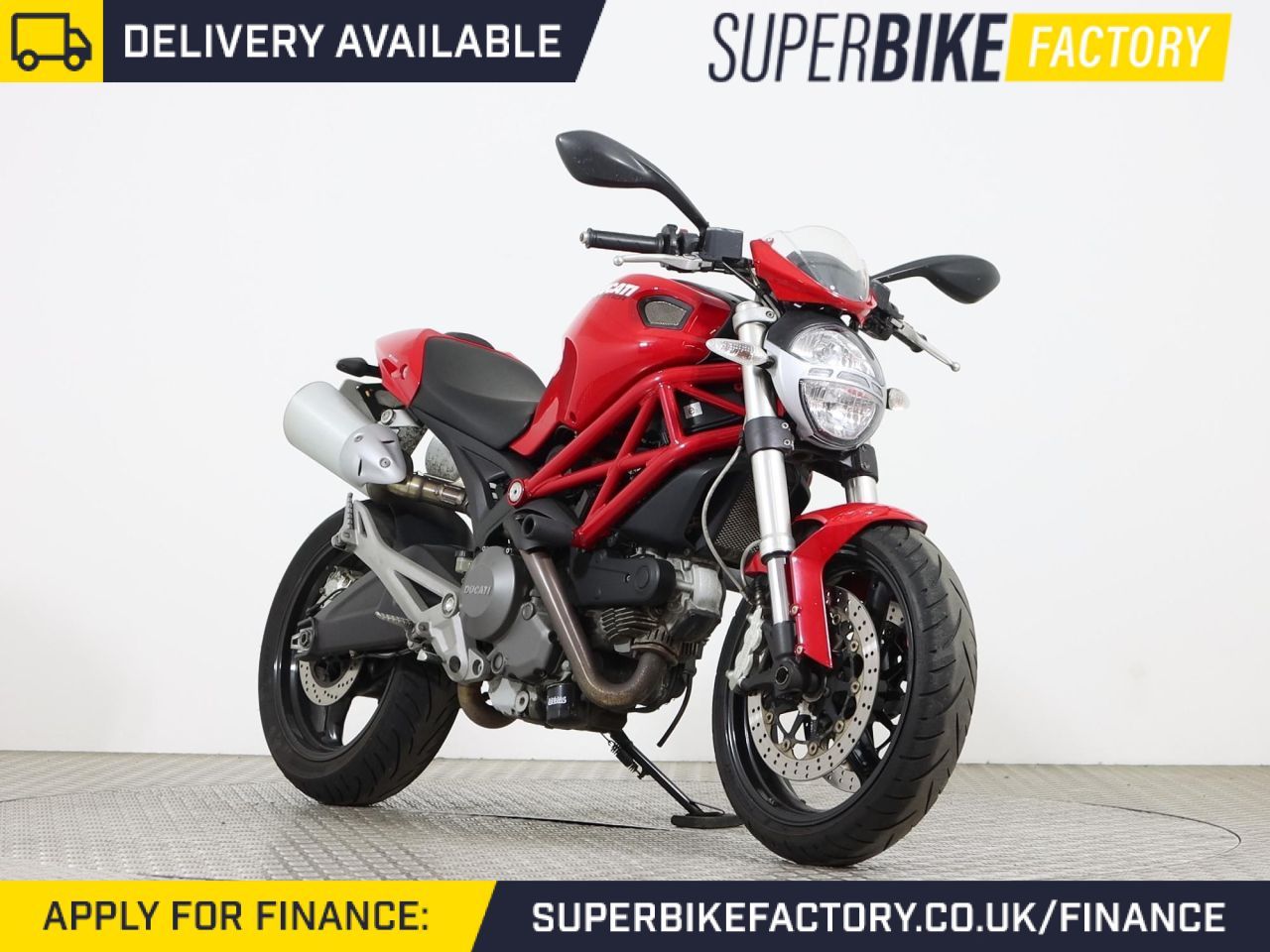 2012 DUCATI MONSTER 696 RED with 6677 miles - Used Motorbikes Dealer ...