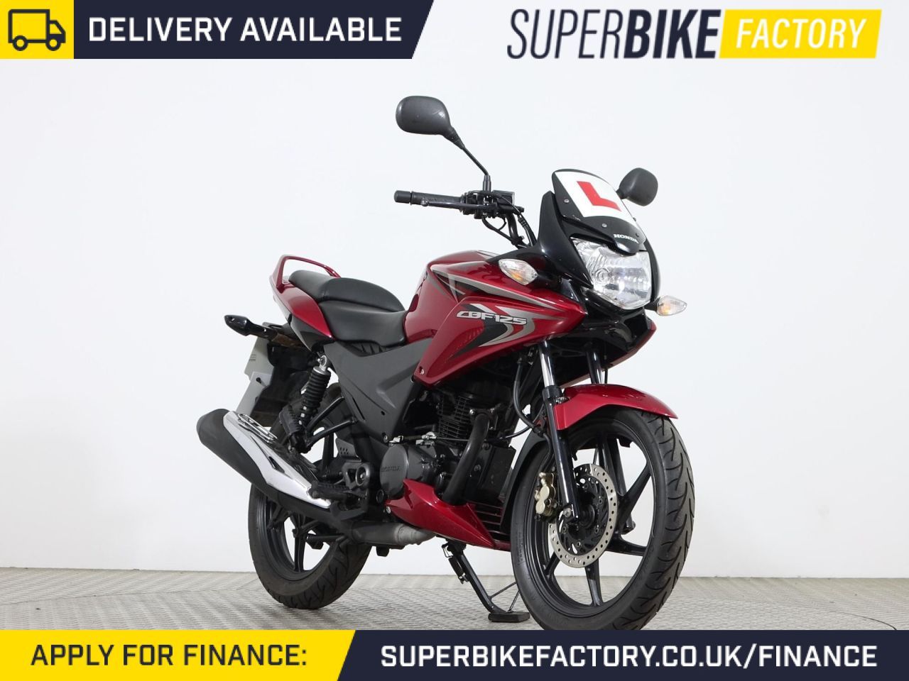 2014 HONDA CBF125 RED with 9799 miles - Used Motorbikes Dealer ...