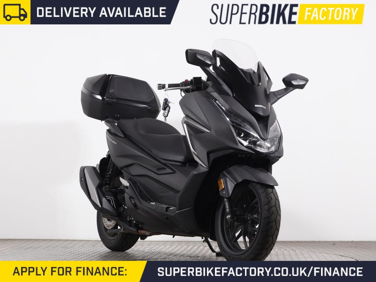 2022 HONDA NSS350 FORZA GREY with 1643 miles - Used Motorbikes Dealer: Cheshire & Donington Park ...