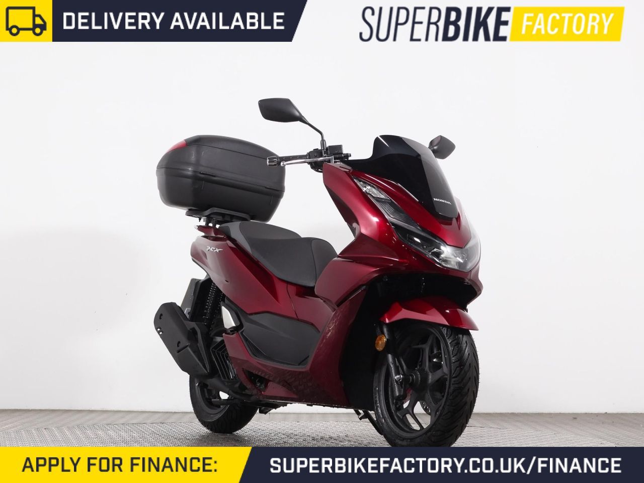 2022 HONDA PCX125 RED with 12 miles - Used Motorbikes Dealer: Cheshire ...