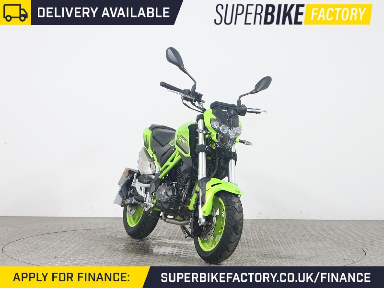 2021 BENELLI TORNADO 125 GREEN with 8110 miles - Used Motorbikes Dealer ...