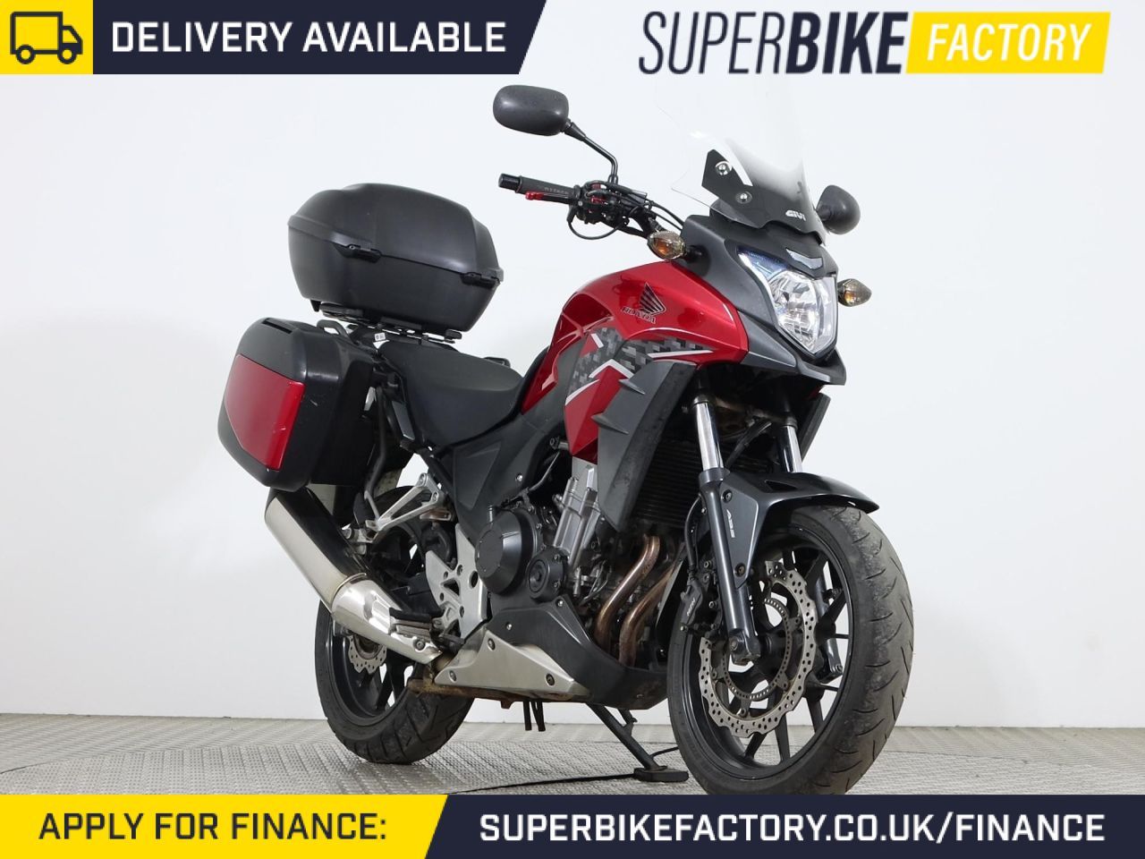 2014 HONDA CB500X RED with 11199 miles - Used Motorbikes Dealer ...