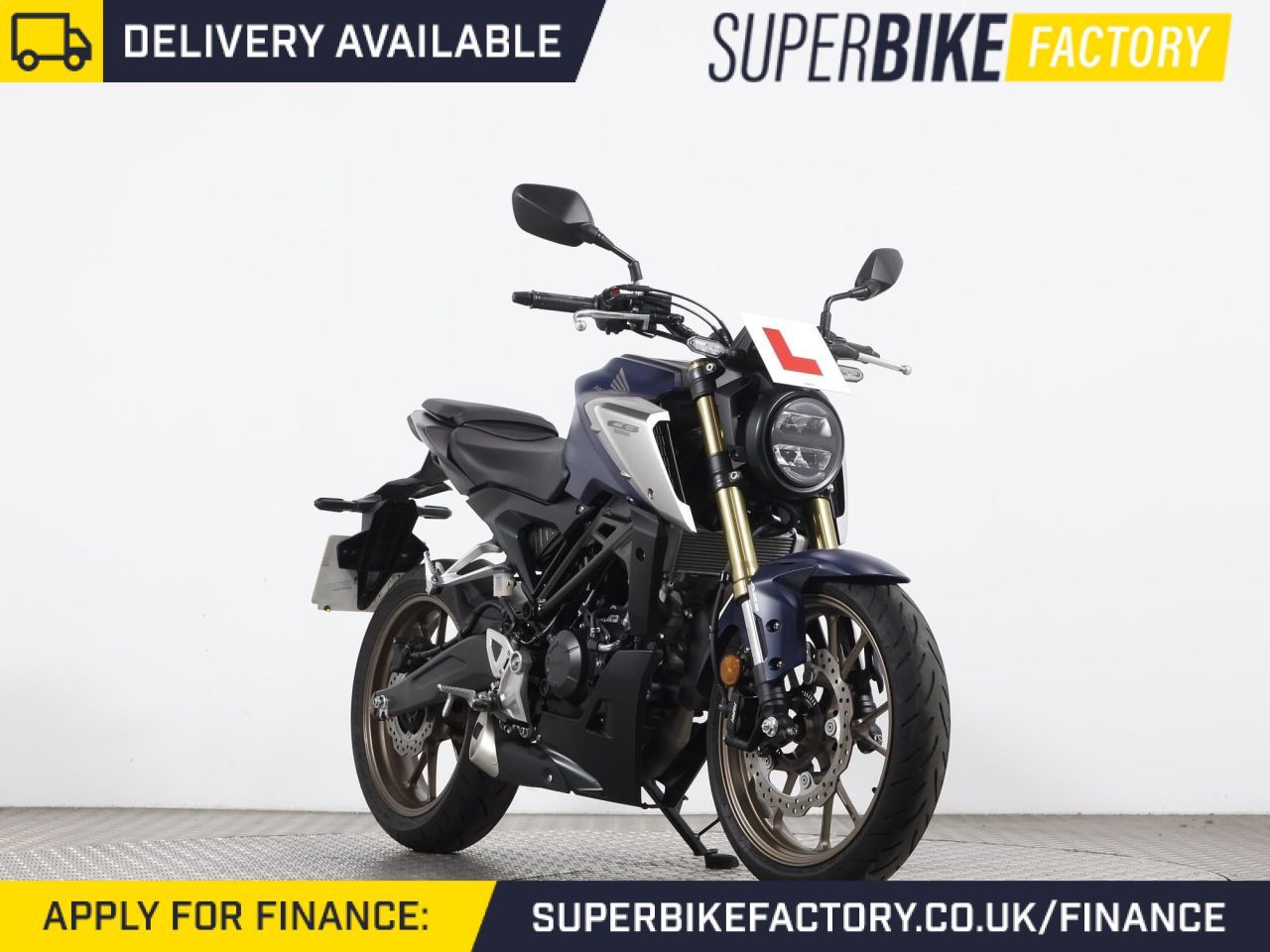 2022 HONDA CB125R BLUE with 1056 miles - Used Motorbikes Dealer ...