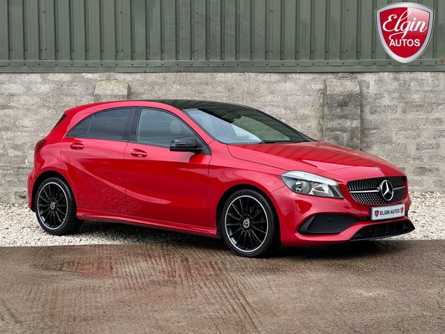 A Class Amg Red