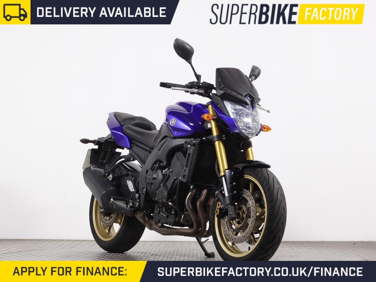 2010 YAMAHA FZ8 BLUE with 6970 miles - Used Motorbikes Dealer: Cheshire ...