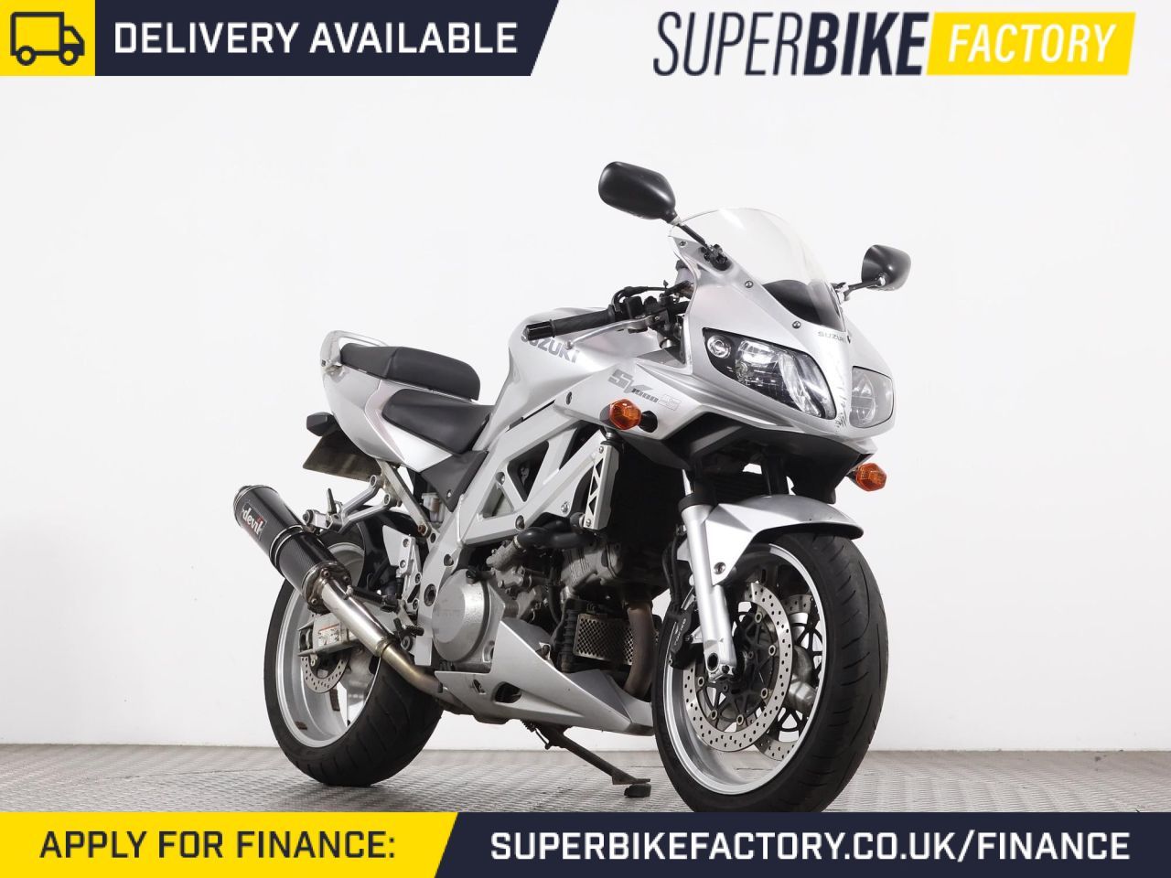 2003 SUZUKI SV1000S SILVER with 28240 miles - Used Motorbikes Dealer: Cheshire & Donington Park ...
