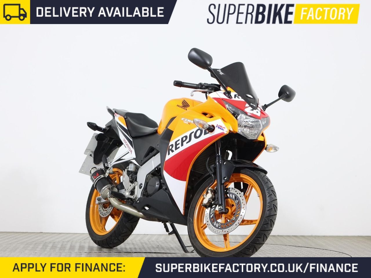 2017 HONDA CBR125R ORANGE with 7552 miles - Used Motorbikes Dealer ...