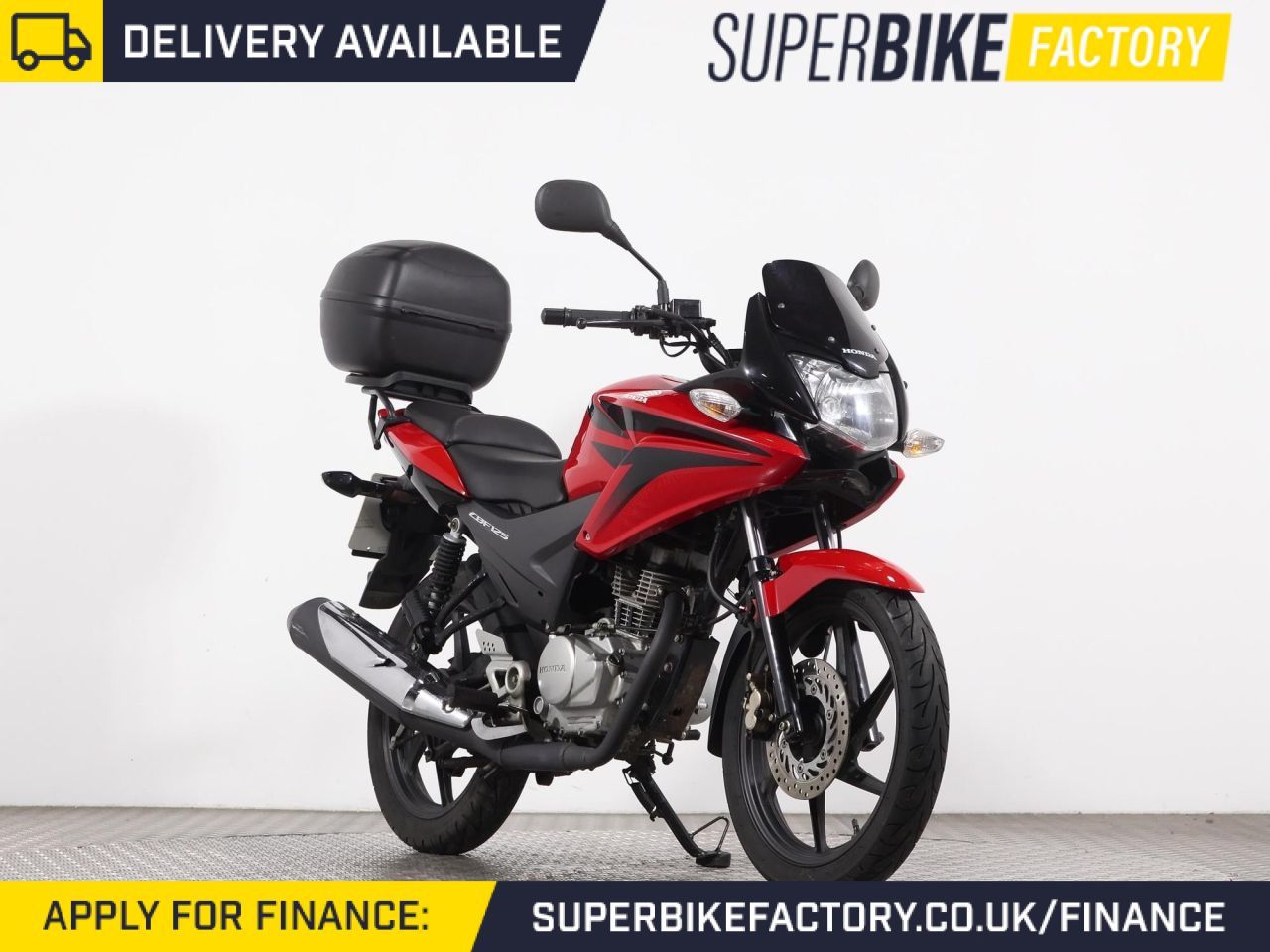 2013 HONDA CBF125 - 4107 miles | Superbike Factory