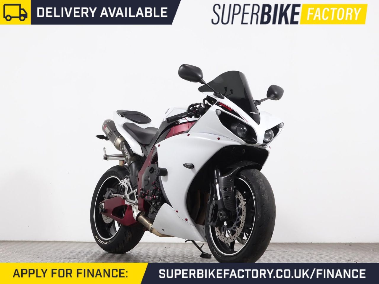2009 YAMAHA R1 WHITE with 16000 miles - Used Motorbikes Dealer ...