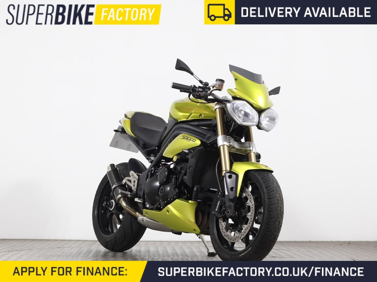 2012 TRIUMPH SPEED TRIPLE 1050 - 15624 miles | Superbike Factory