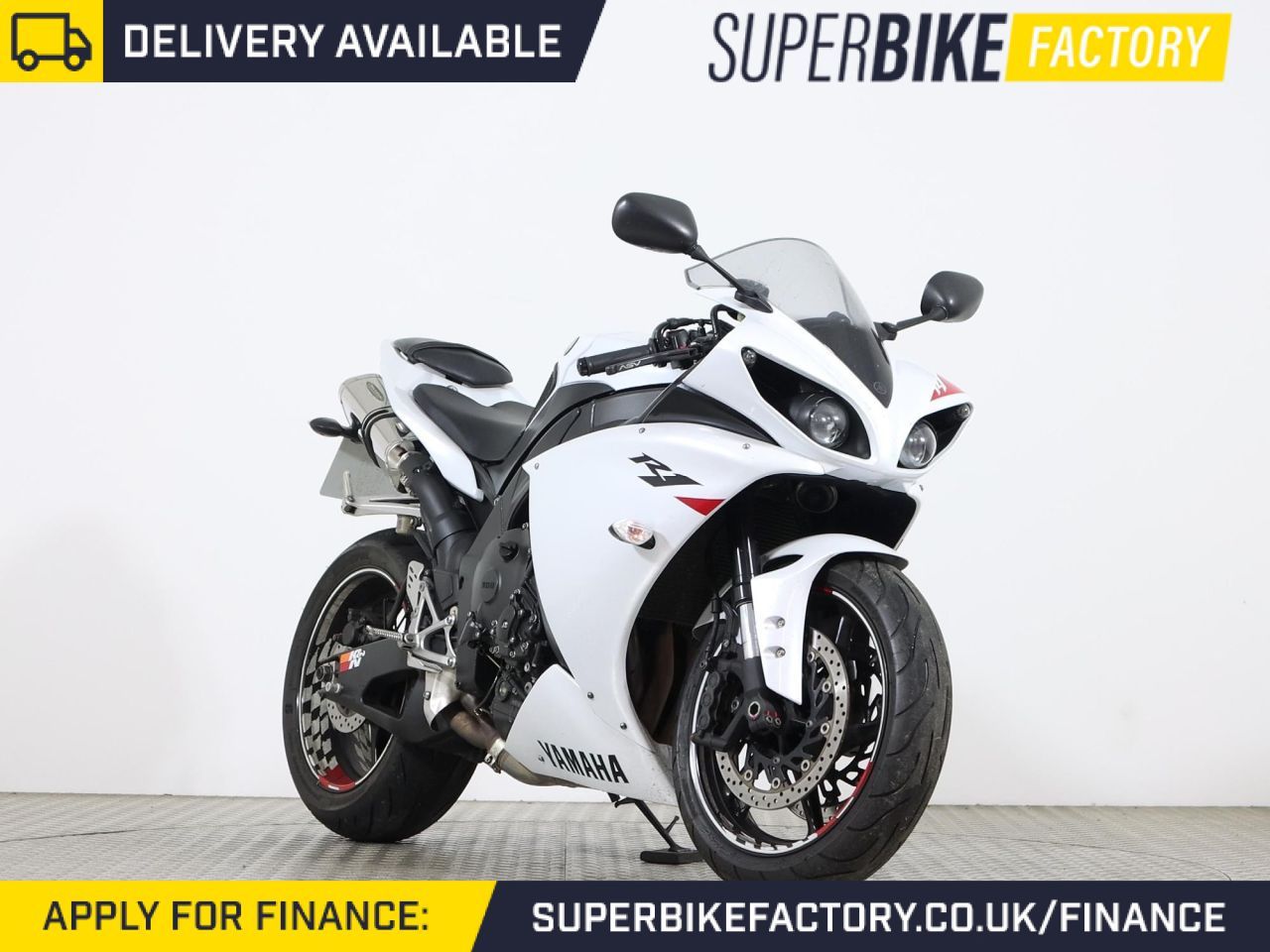 2012 YAMAHA R1 WHITE with 18494 miles - Used Motorbikes Dealer ...