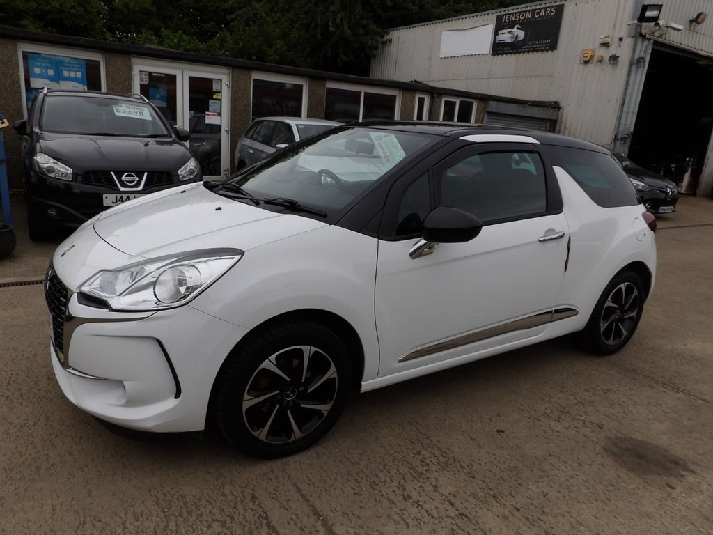 2016 DS DS 3 1.6 Bluehdi Elegance S/S 3D 98 BHP £2,490