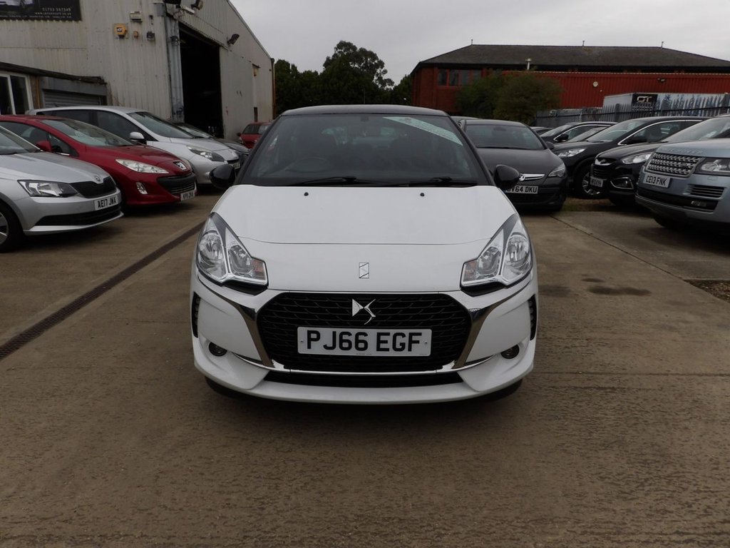 2016 DS DS 3 1.6 Bluehdi Elegance S/S 3D 98 BHP £2,490