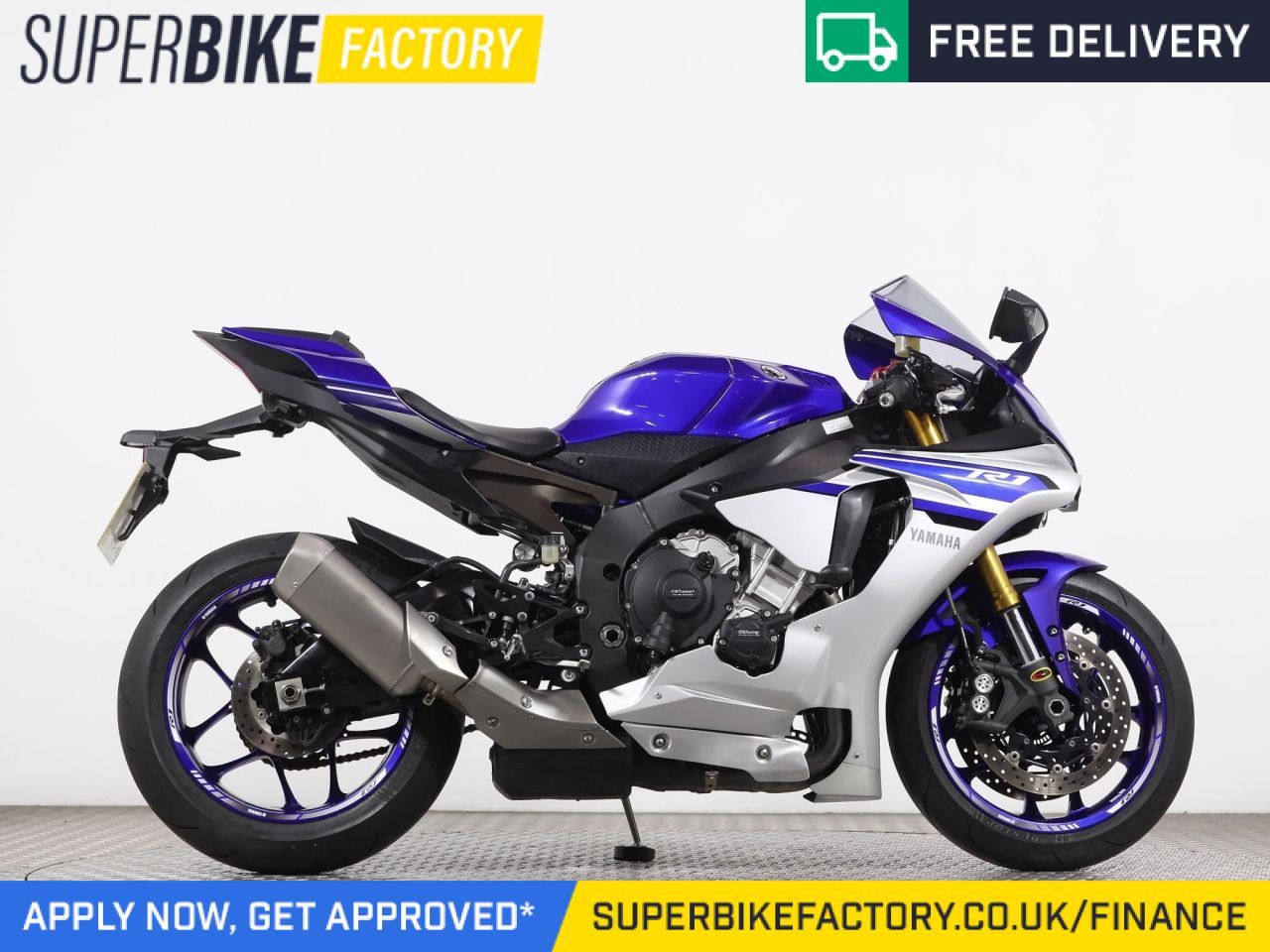2016 YAMAHA R1 BLUE with 10123 miles - Used Motorbikes Dealer: Cheshire ...