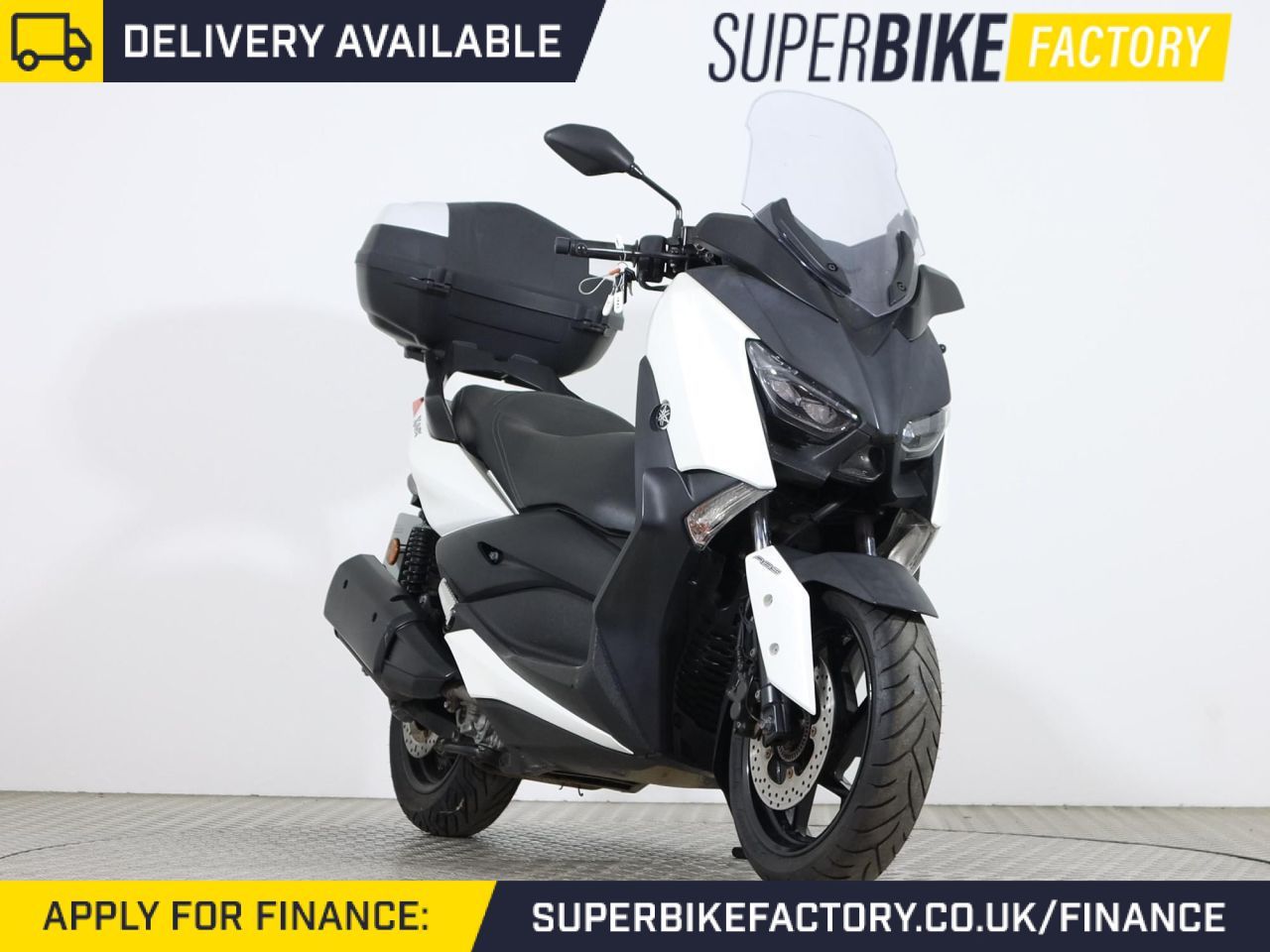 2017 YAMAHA X-MAX WHITE with 5417 miles - Used Motorbikes Dealer ...