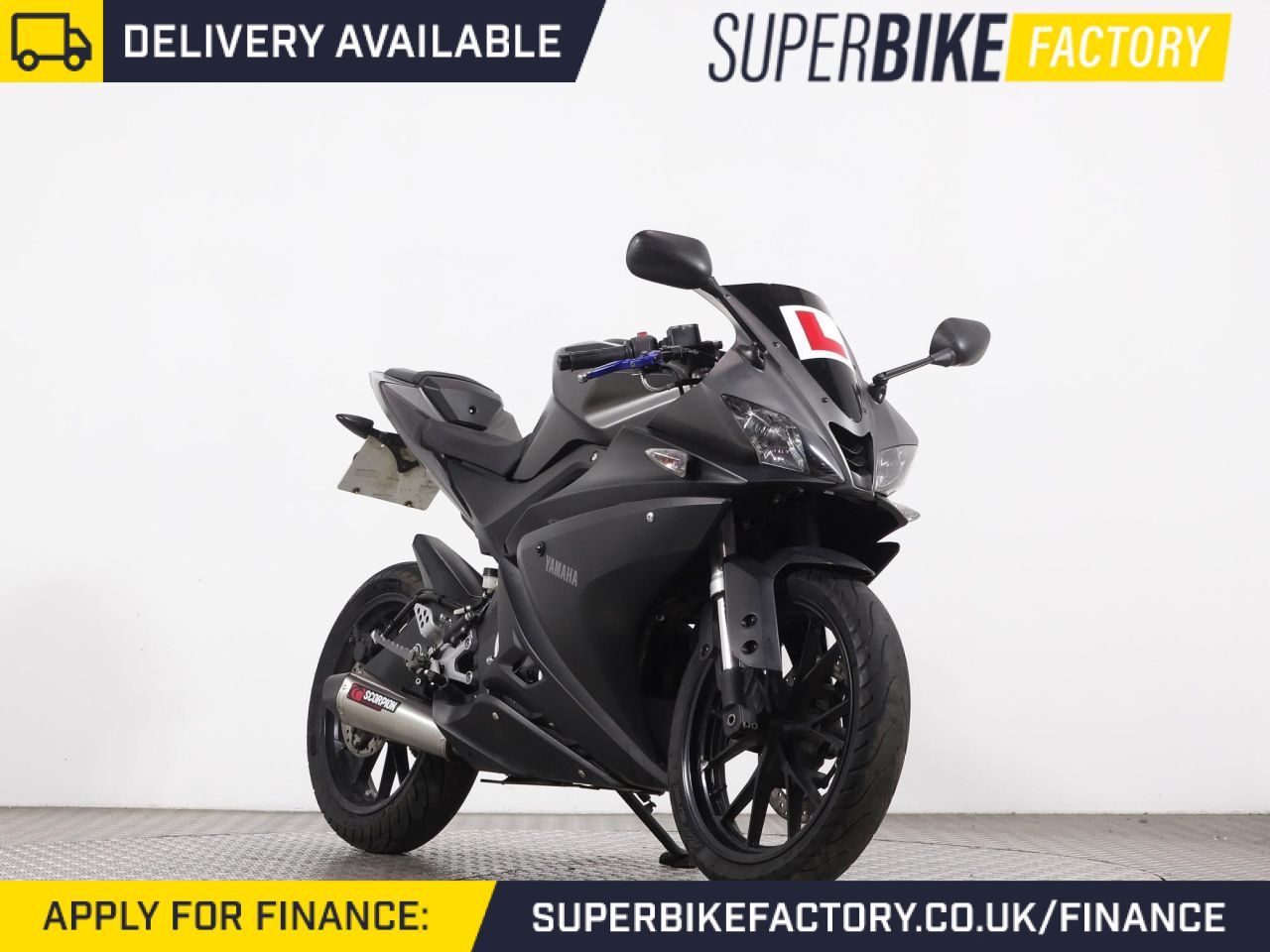 2017 YAMAHA YZF-R125 GREY with 6082 miles - Used Motorbikes Dealer ...
