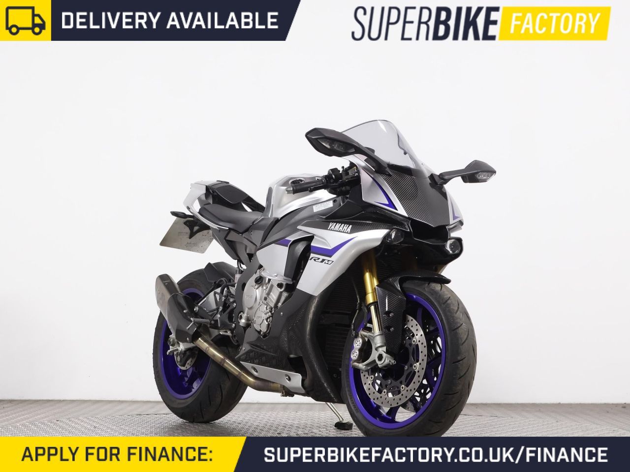 2015 YAMAHA R1M SILVER with 7902 miles - Used Motorbikes Dealer ...