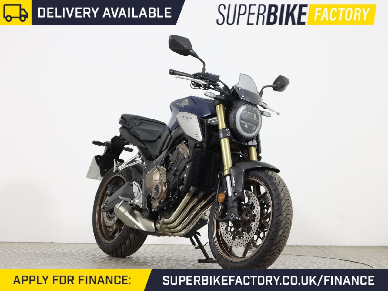2020 HONDA CB650R BLUE with 1912 miles - Used Motorbikes Dealer ...