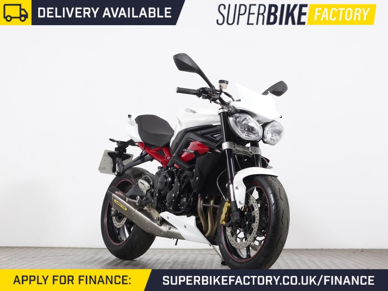 2016 TRIUMPH STREET TRIPLE 675 - 670 miles | Superbike Factory