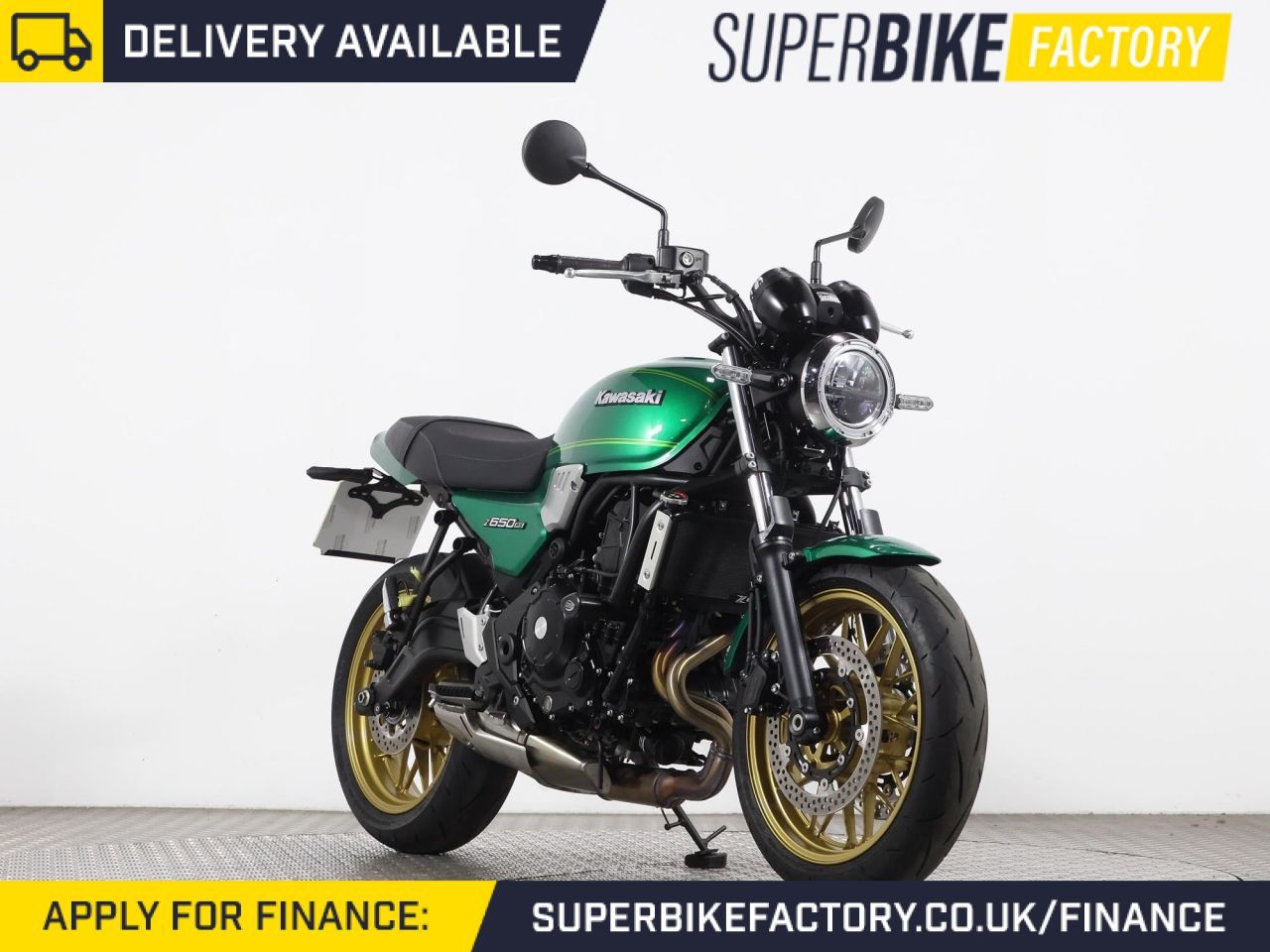 2022 KAWASAKI Z650RS GREEN with 770 miles - Used Motorbikes Dealer ...