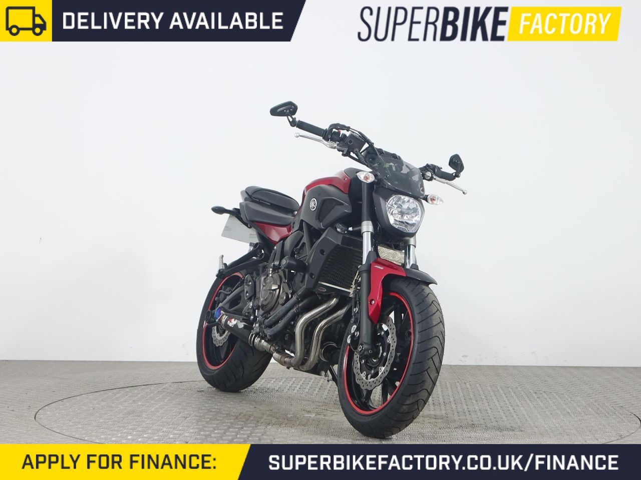 2016 YAMAHA MT-07 RED with 7500 miles - Used Motorbikes Dealer ...
