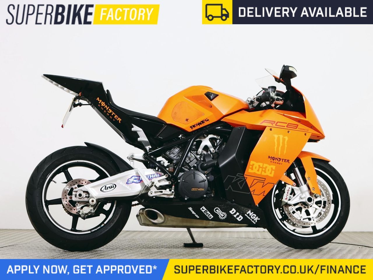 2011 KTM RC8 ORANGE with 7357 miles - Used Motorbikes Dealer ...
