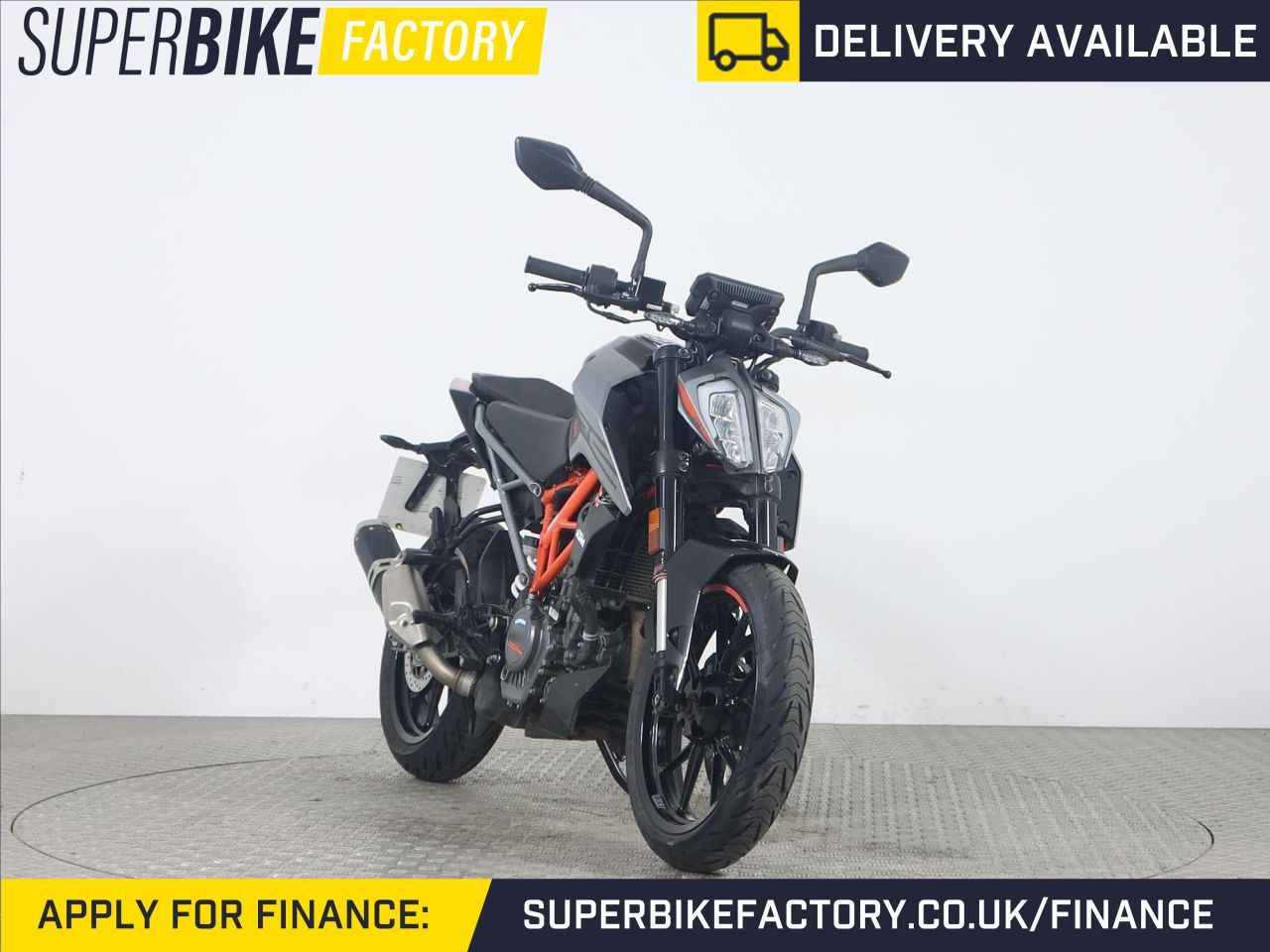 2021 KTM 125 DUKE SILVER with 387 miles - Used Motorbikes Dealer ...