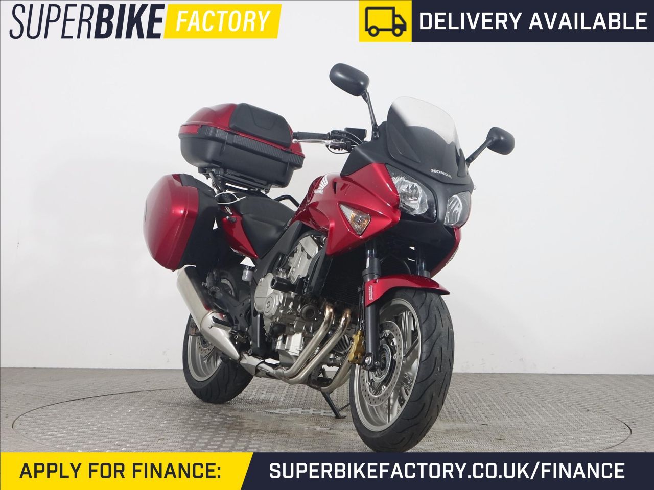 2008 HONDA CBF600 RED with 9050 miles - Used Motorbikes Dealer ...