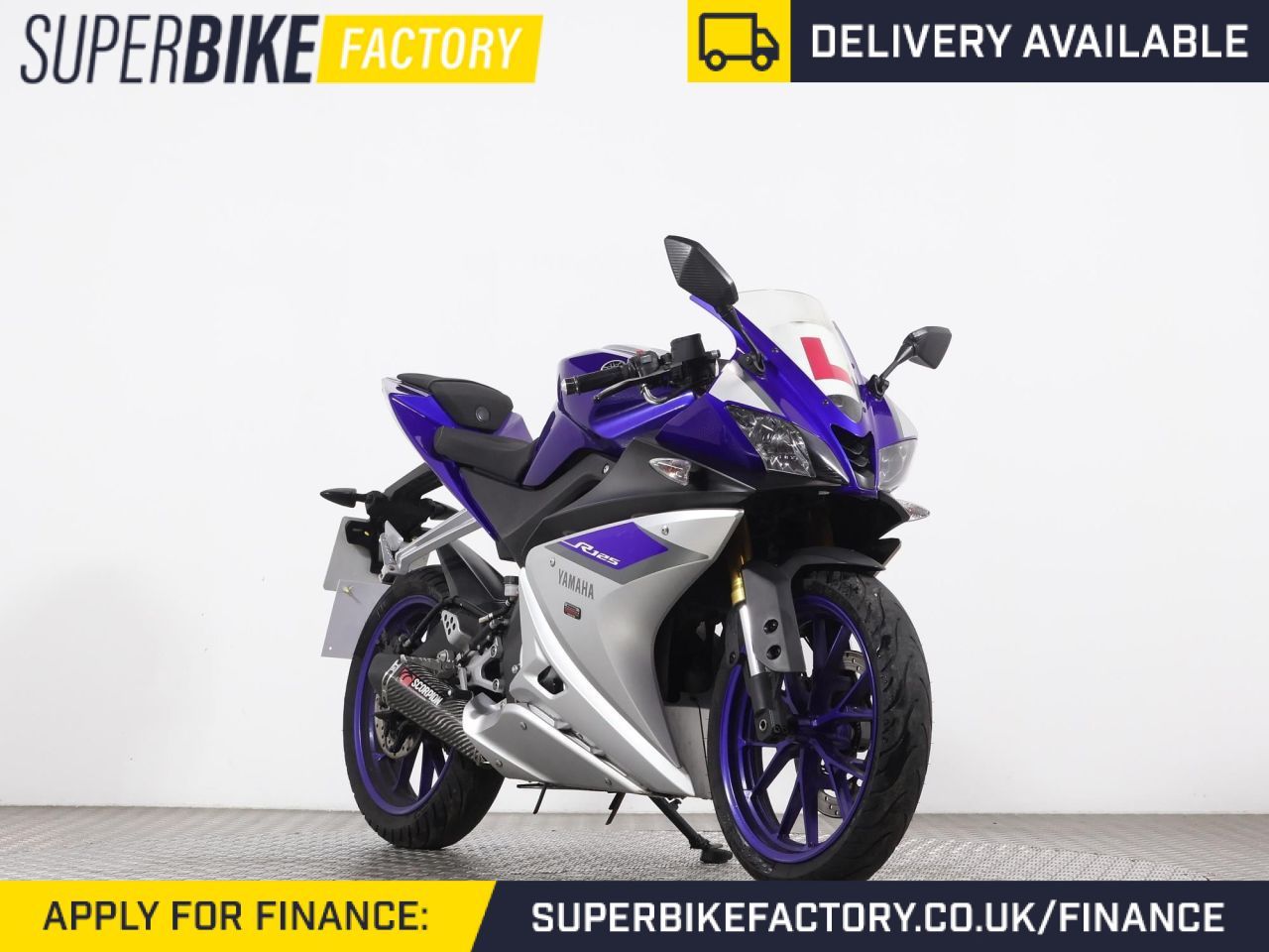 2015 YAMAHA YZF-R125 BLUE with 6262 miles - Used Motorbikes Dealer ...