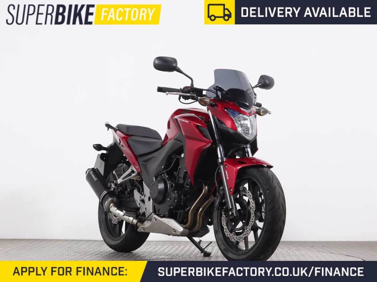 2014 HONDA CB500F RED with 10382 miles - Used Motorbikes Dealer ...