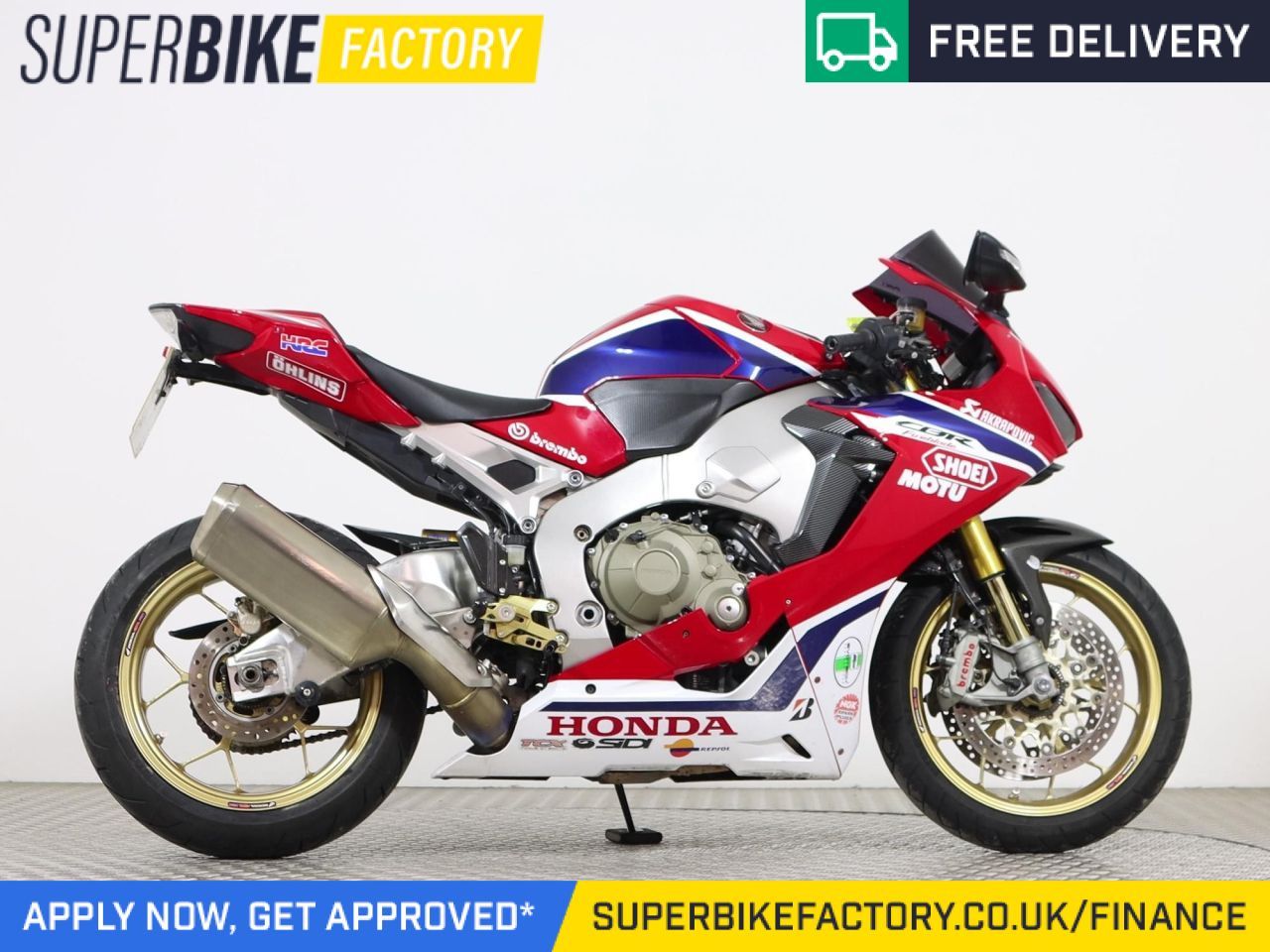 2018 HONDA CBR1000RR FIREBLADE RED with 13726 miles - Used Motorbikes ...