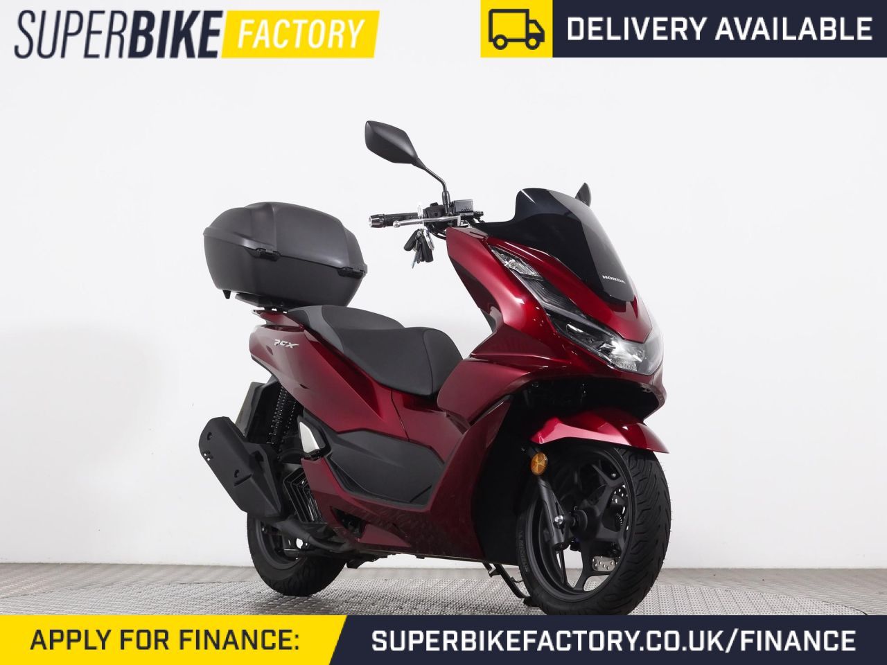 2022 HONDA PCX125 RED with 776 miles - Used Motorbikes Dealer ...