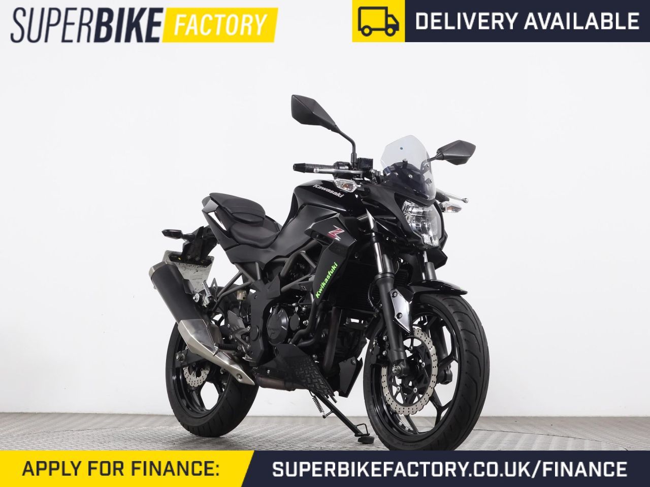 2016 KAWASAKI Z250 BLACK with 5925 miles - Used Motorbikes Dealer ...