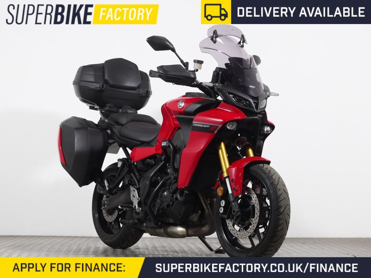 2021 YAMAHA TRACER 9 GT RED with 6127 miles - Used Motorbikes Dealer ...