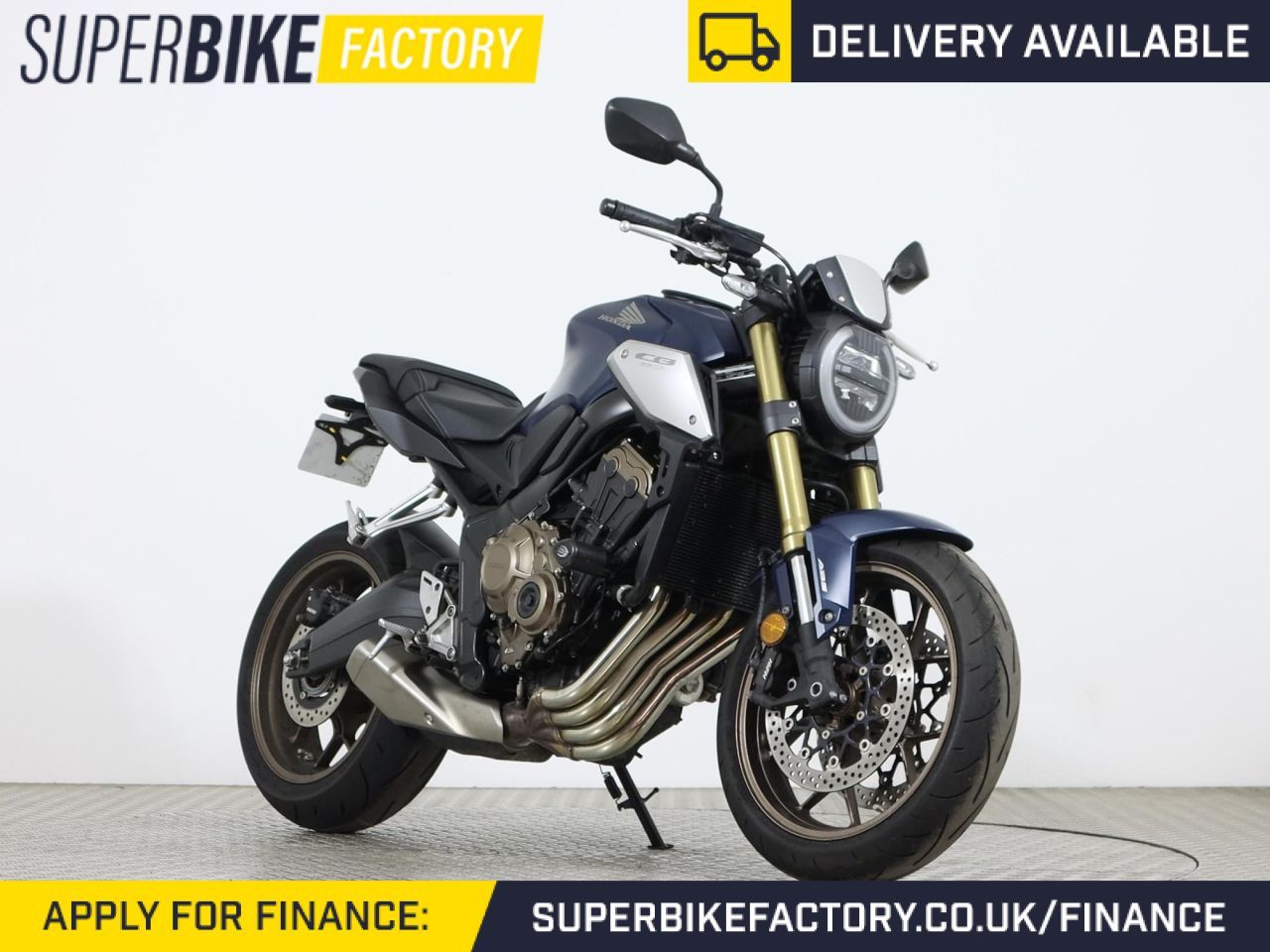 2022 HONDA CB650R BLUE with 1748 miles - Used Motorbikes Dealer ...