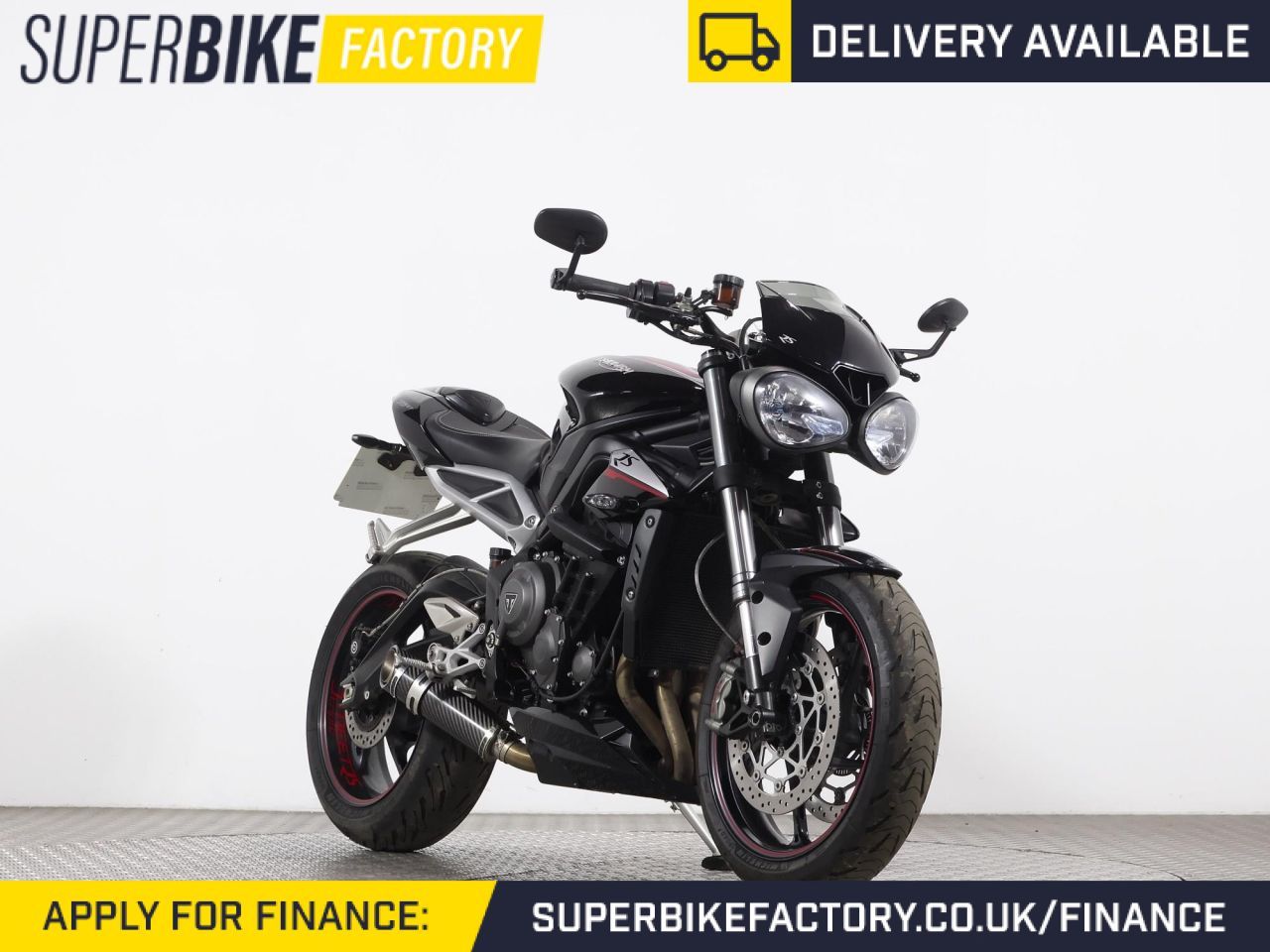 2017 TRIUMPH STREET TRIPLE 765 - 8073 miles | Superbike Factory