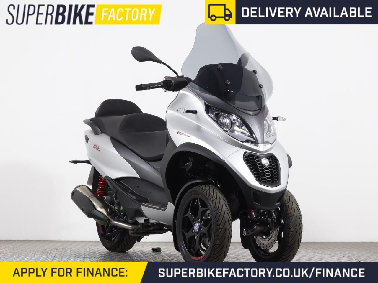 2022 PIAGGIO MP3 GREY with 376 miles - Used Motorbikes Dealer ...