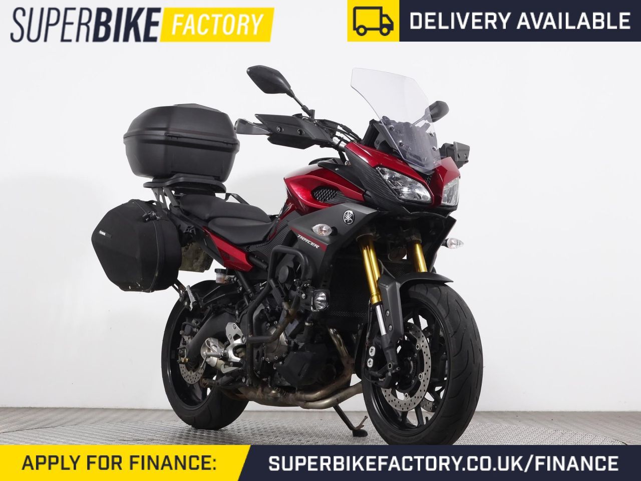 2015 YAMAHA TRACER 900 RED with 12855 miles - Used Motorbikes Dealer ...