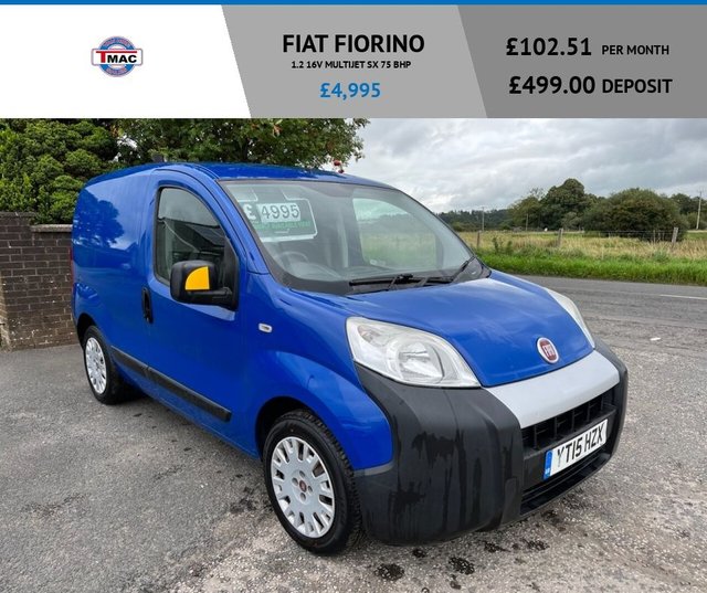Used Fiat vans for sale. Fiat Dealer | T Mac Car Centre