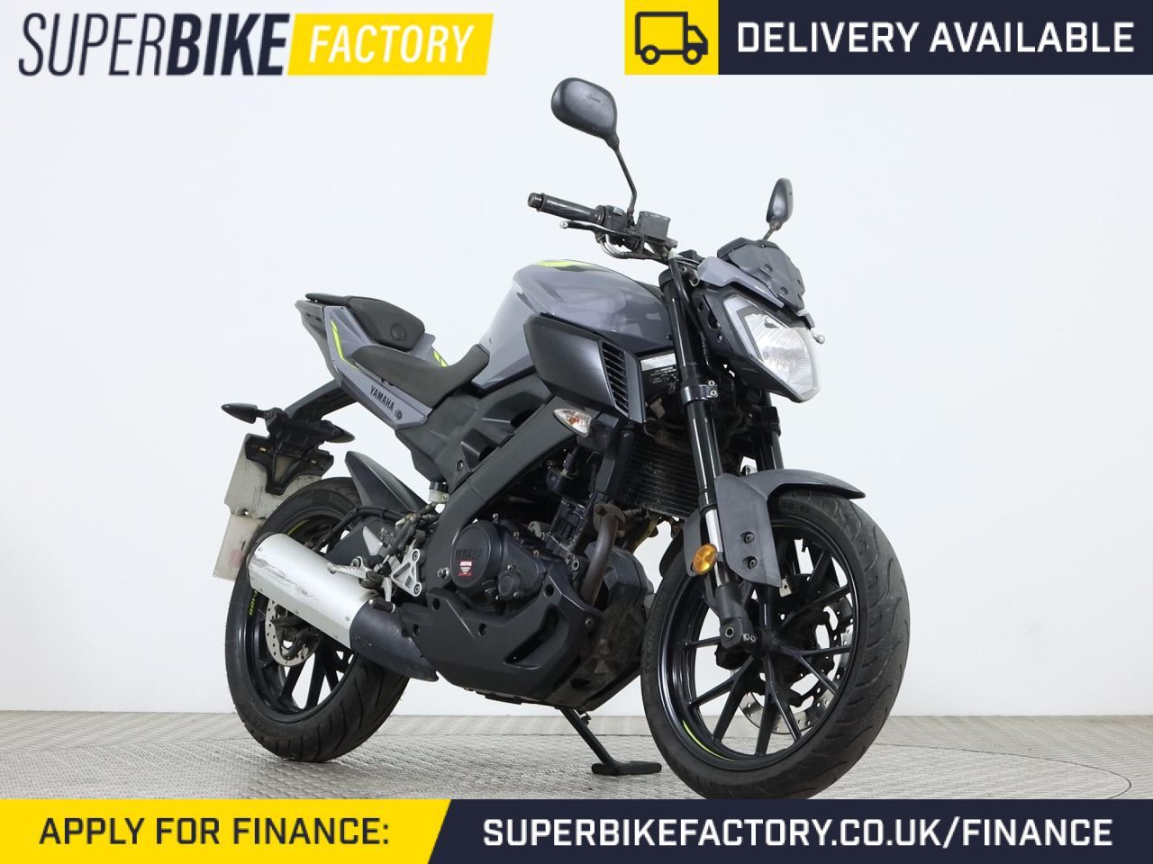 2017 YAMAHA MT-125 GREY with 7388 miles - Used Motorbikes Dealer ...