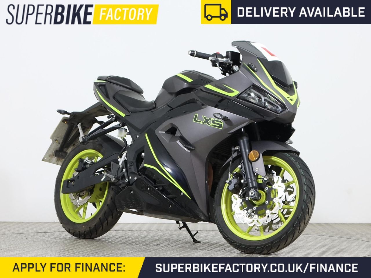 2022 LEXMOTO LXS YELLOW with 1117 miles - Used Motorbikes Dealer ...