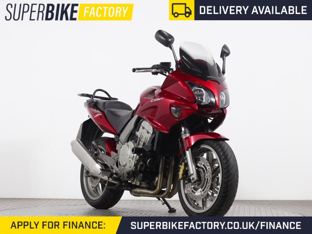 2007 HONDA CBF1000 RED with 16378 miles - Used Motorbikes Dealer ...