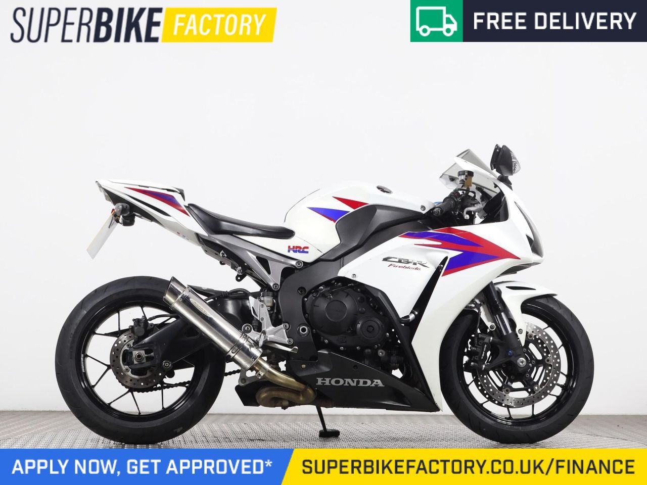 2013 HONDA CBR1000RR FIREBLADE WHITE with 13099 miles - Used Motorbikes ...