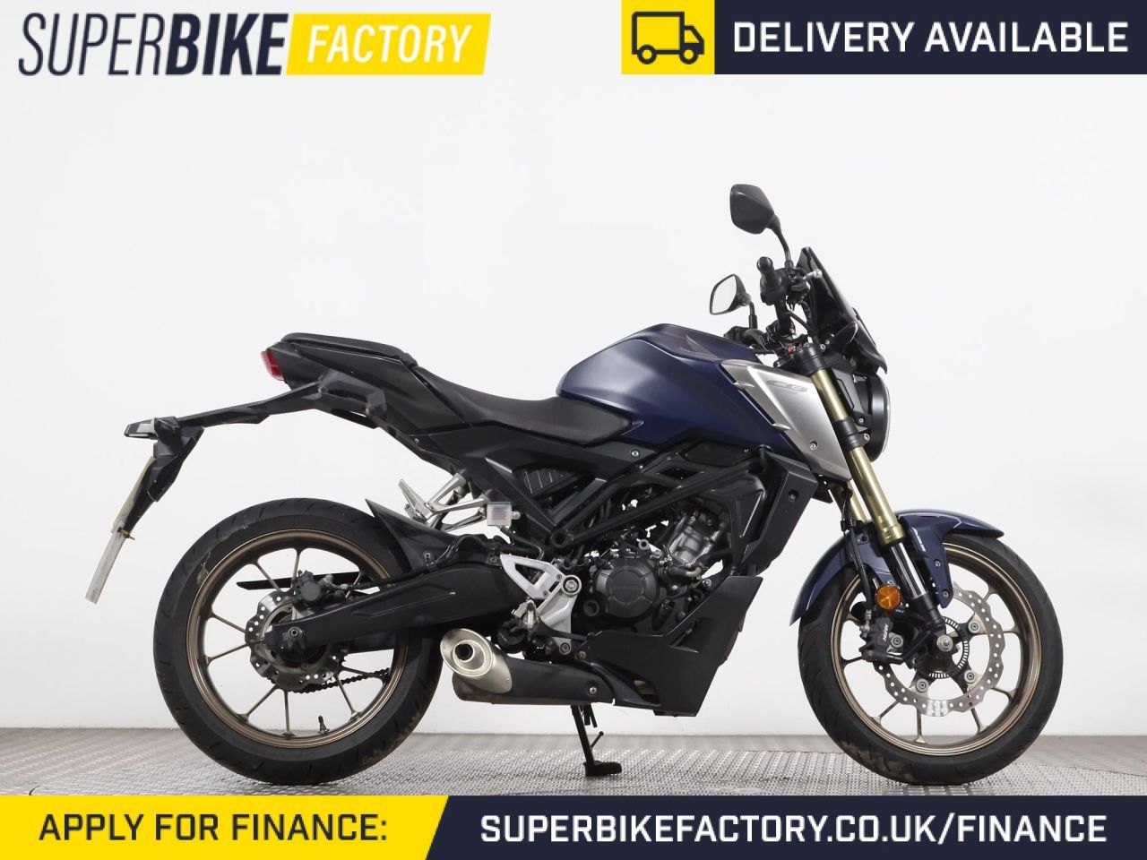 2021 HONDA CB125R BLUE with 5461 miles - Used Motorbikes Dealer ...