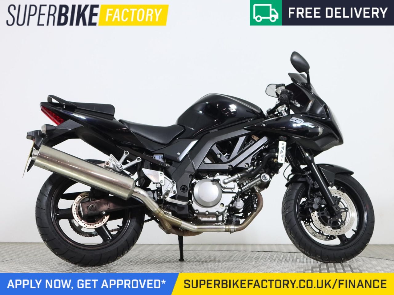 2014 SUZUKI SV650S BLACK with 6617 miles - Used Motorbikes Dealer ...
