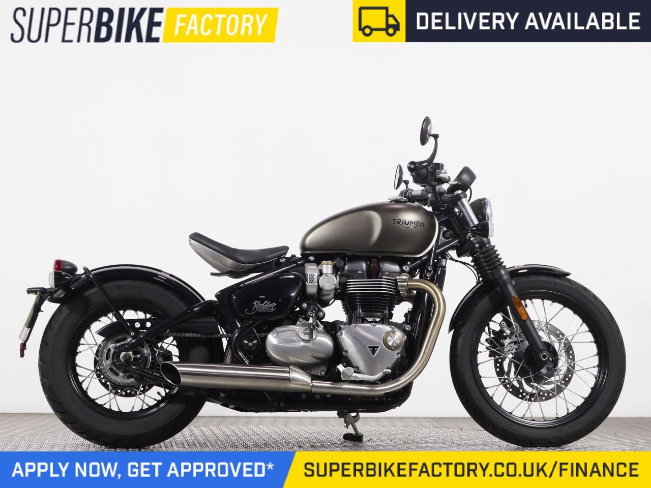 2017 TRIUMPH BOBBER - 724 miles | Superbike Factory