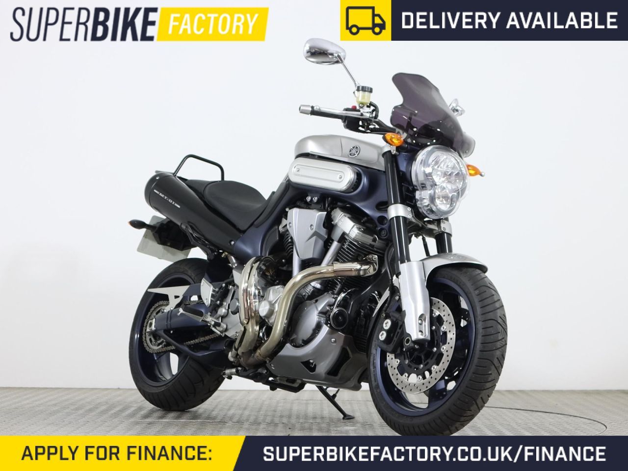 2006 YAMAHA MT-01 SILVER with 3026 miles - Used Motorbikes Dealer ...